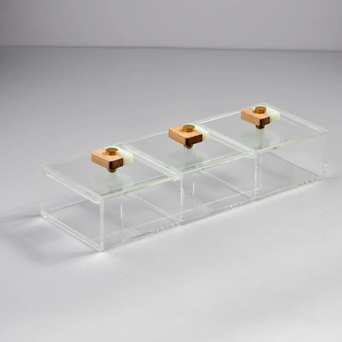 Resin Large 3 Compartments Box – The Nest Concept Store
