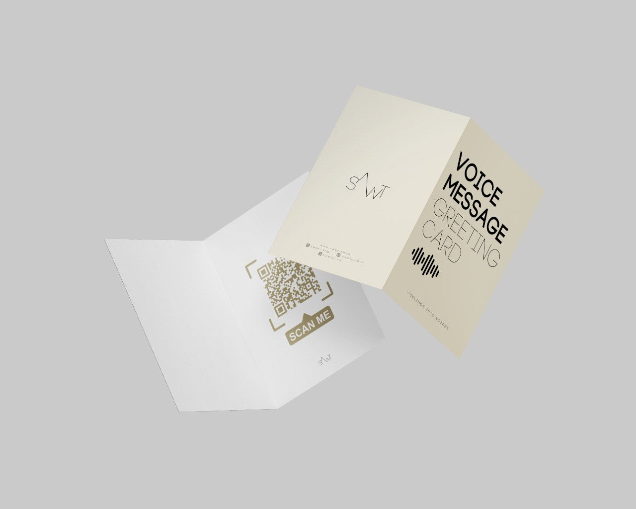 SAWT Card - Voice Message Greeting Card – The Nest Concept Store